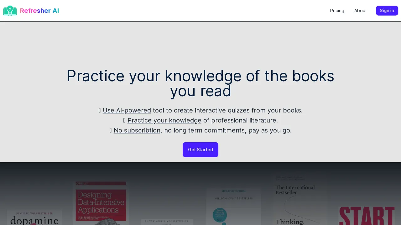 Refresher AI - BestofAI